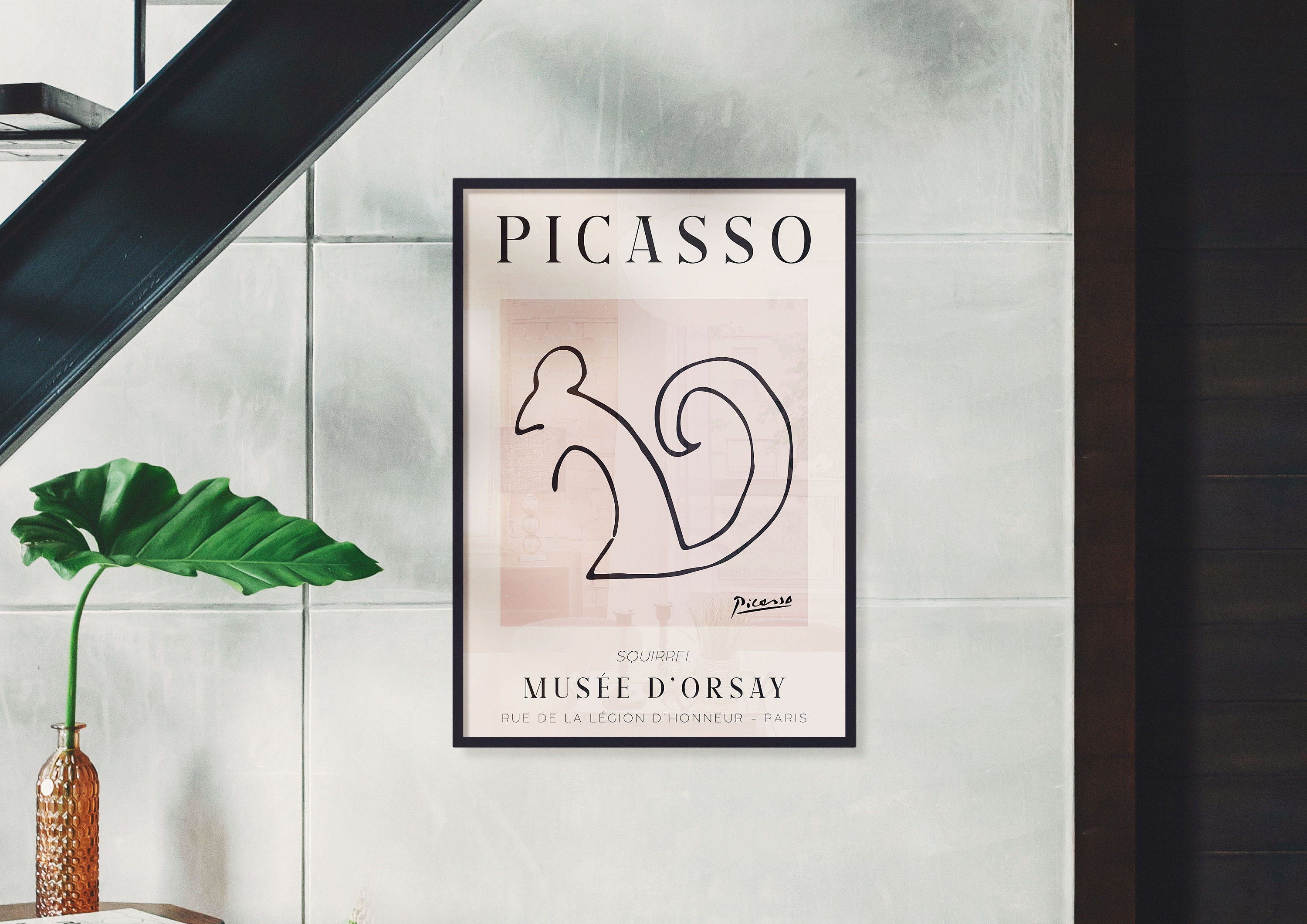 Pablo Picasso Printable Art Picasso Poster, Picasso Wall Art, Squirrel ...