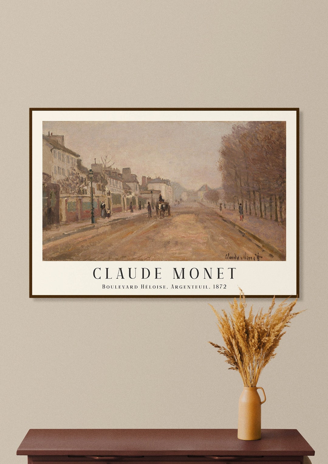 Claude Monet Printable Art - Landscape Print, Monet Wall Art, Monet ...