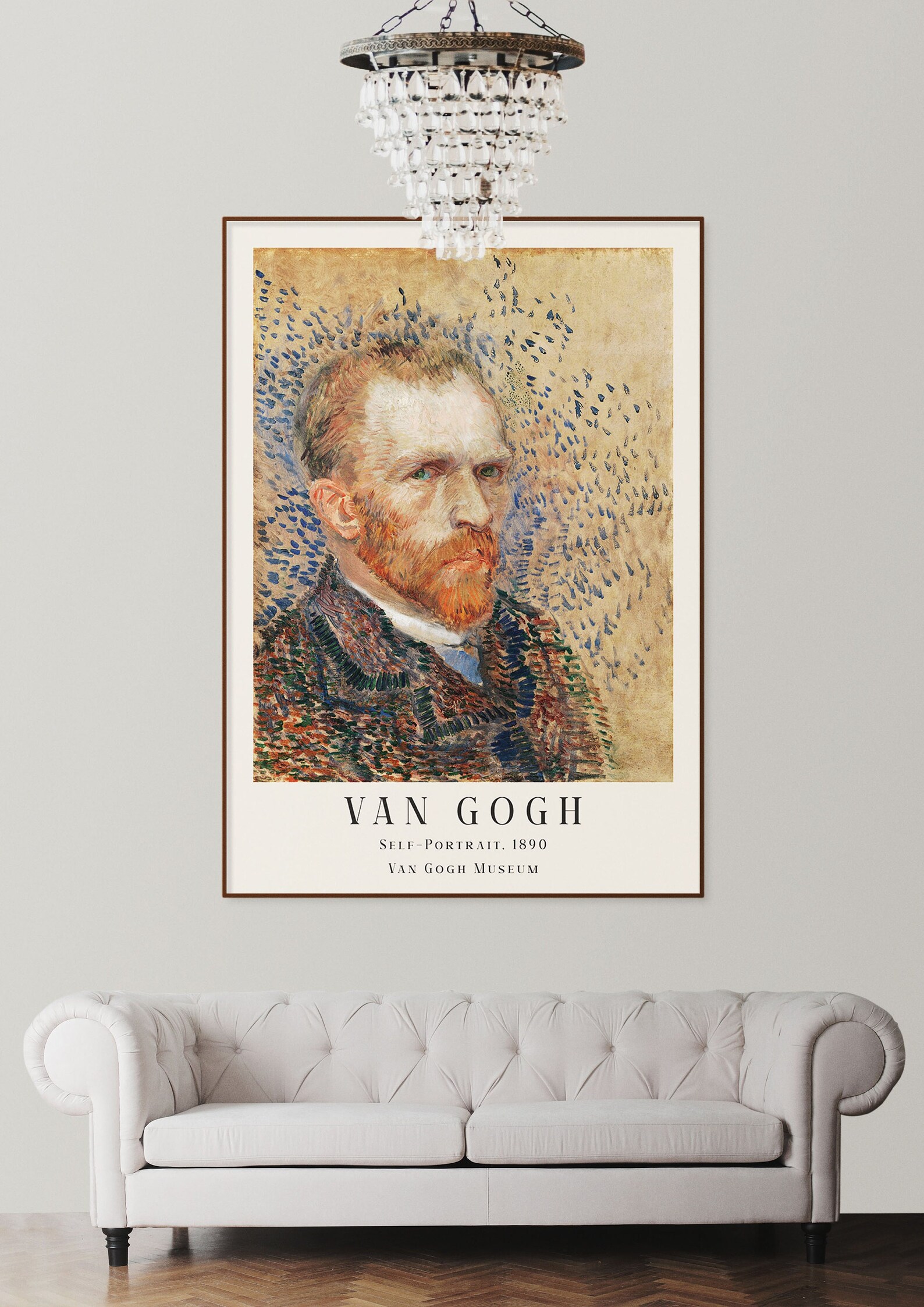 Van Gogh Printable Art Self Portrait, Van Gogh Poster, Van Gogh Wall ...