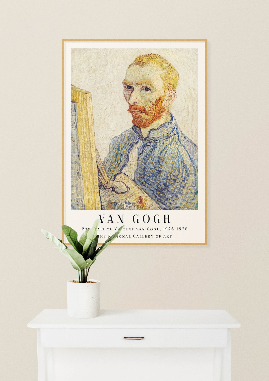 Van Gogh Printable Art Van Gogh Poster, Van Gogh Wall Art, Portrait ...