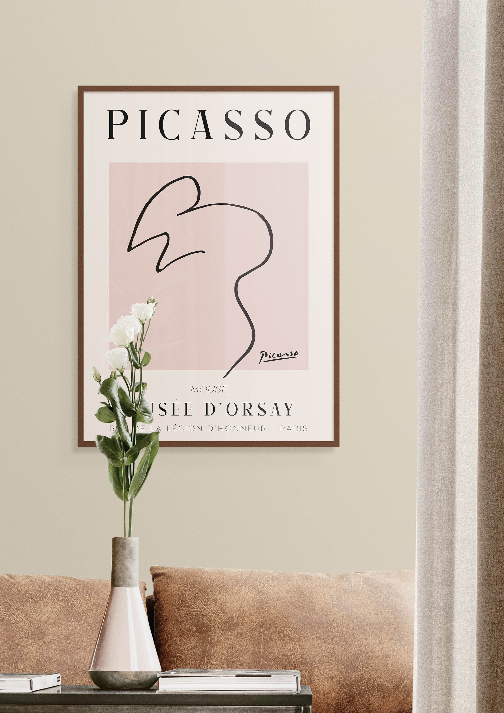 Pablo Picasso Printable Art - Picasso Poster, Picasso Wall Art, Mouse ...