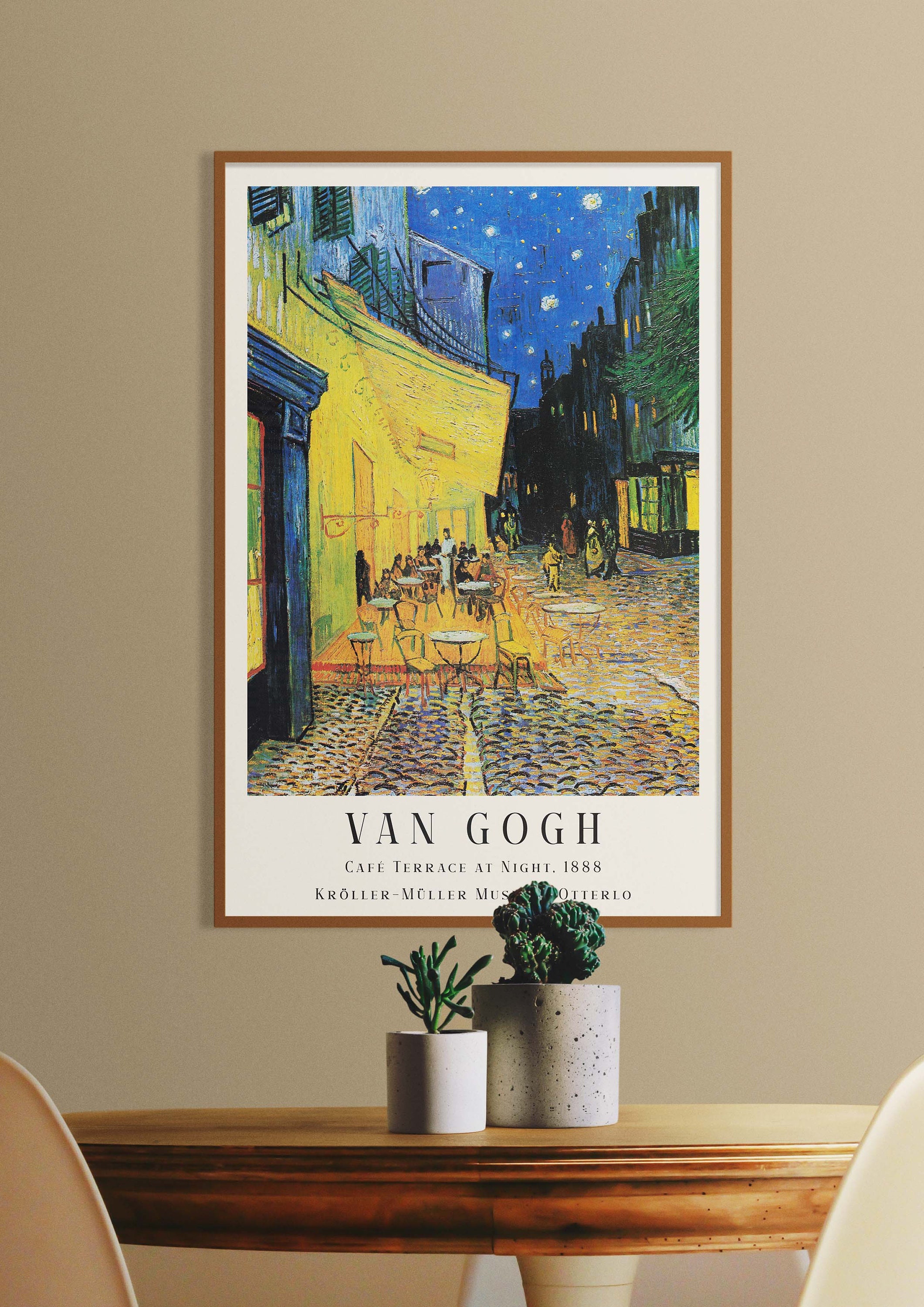 Van Gogh Printable Art Van Gogh Poster, Van Gogh Wall Art, Cafe Terrace ...