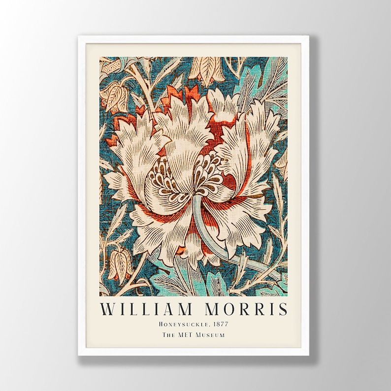 William Morris Prints Set of 6 - Printable Art, William Morris Poster ...