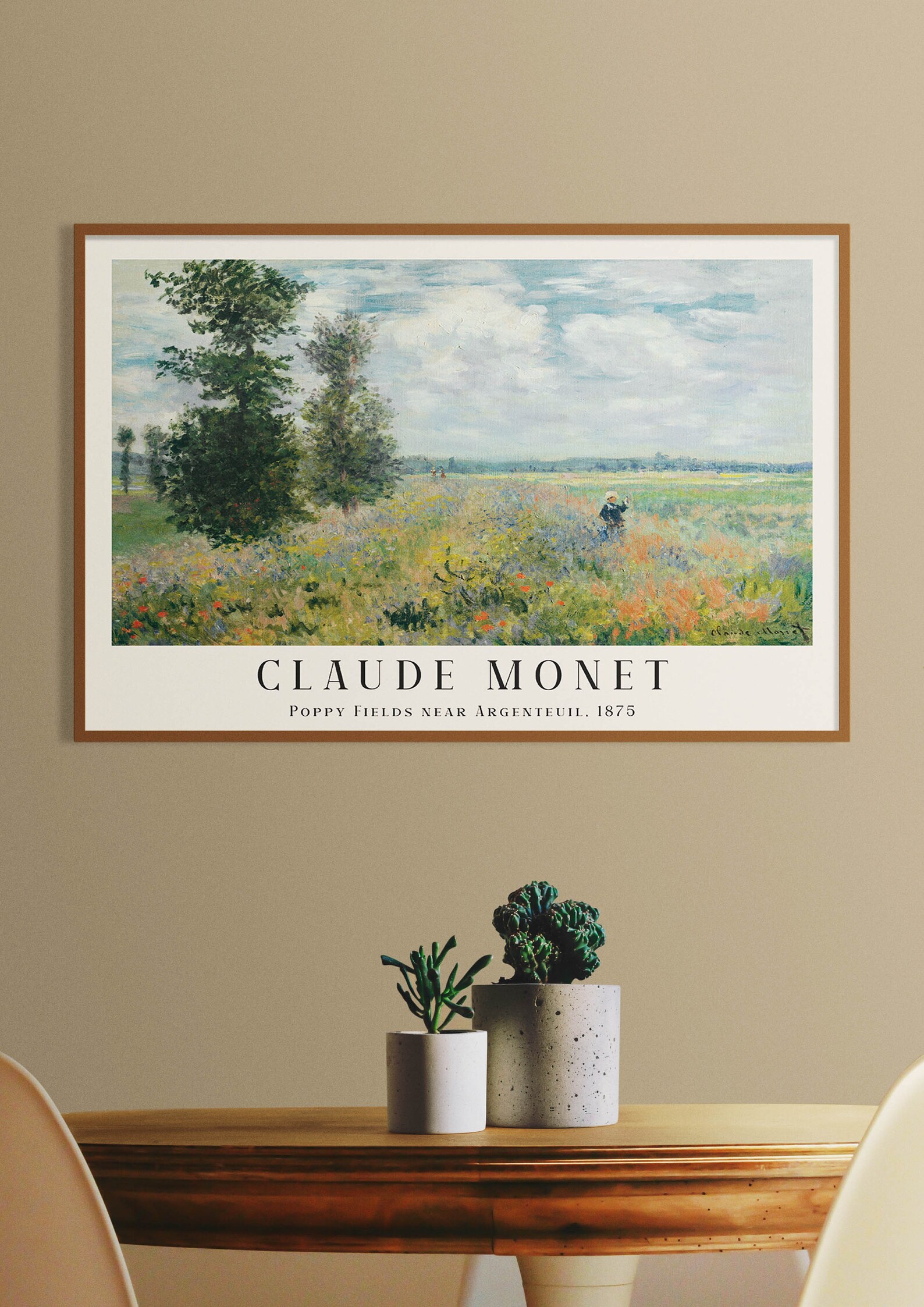 Claude Monet Printable Art - Poppy Fields, Landscape Print, Monet Wall ...