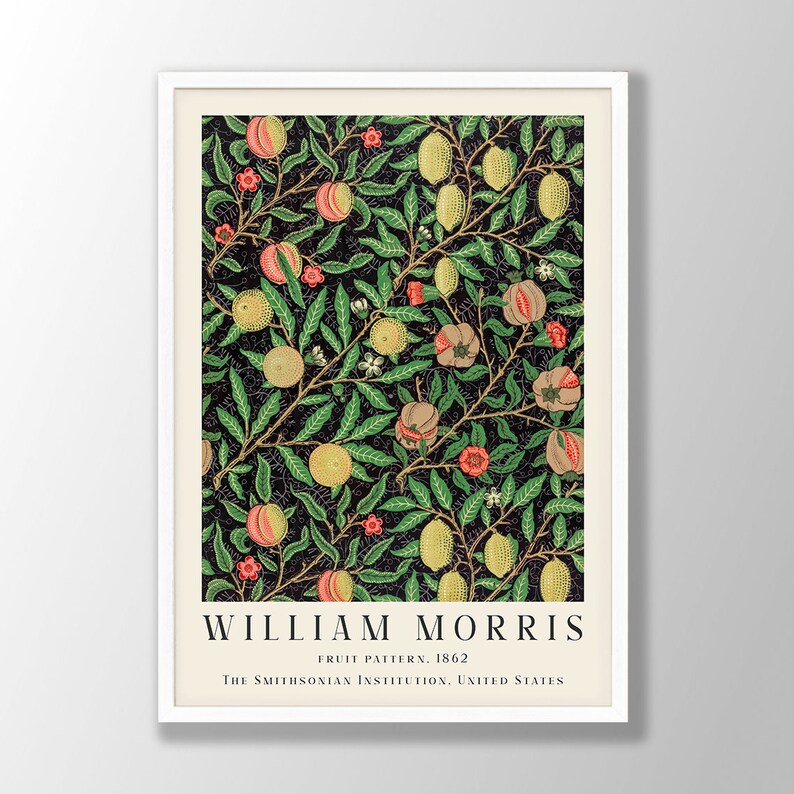 William Morris Prints Set of 6 - Printable Art, William Morris Poster, William Morris Wall Art ...
