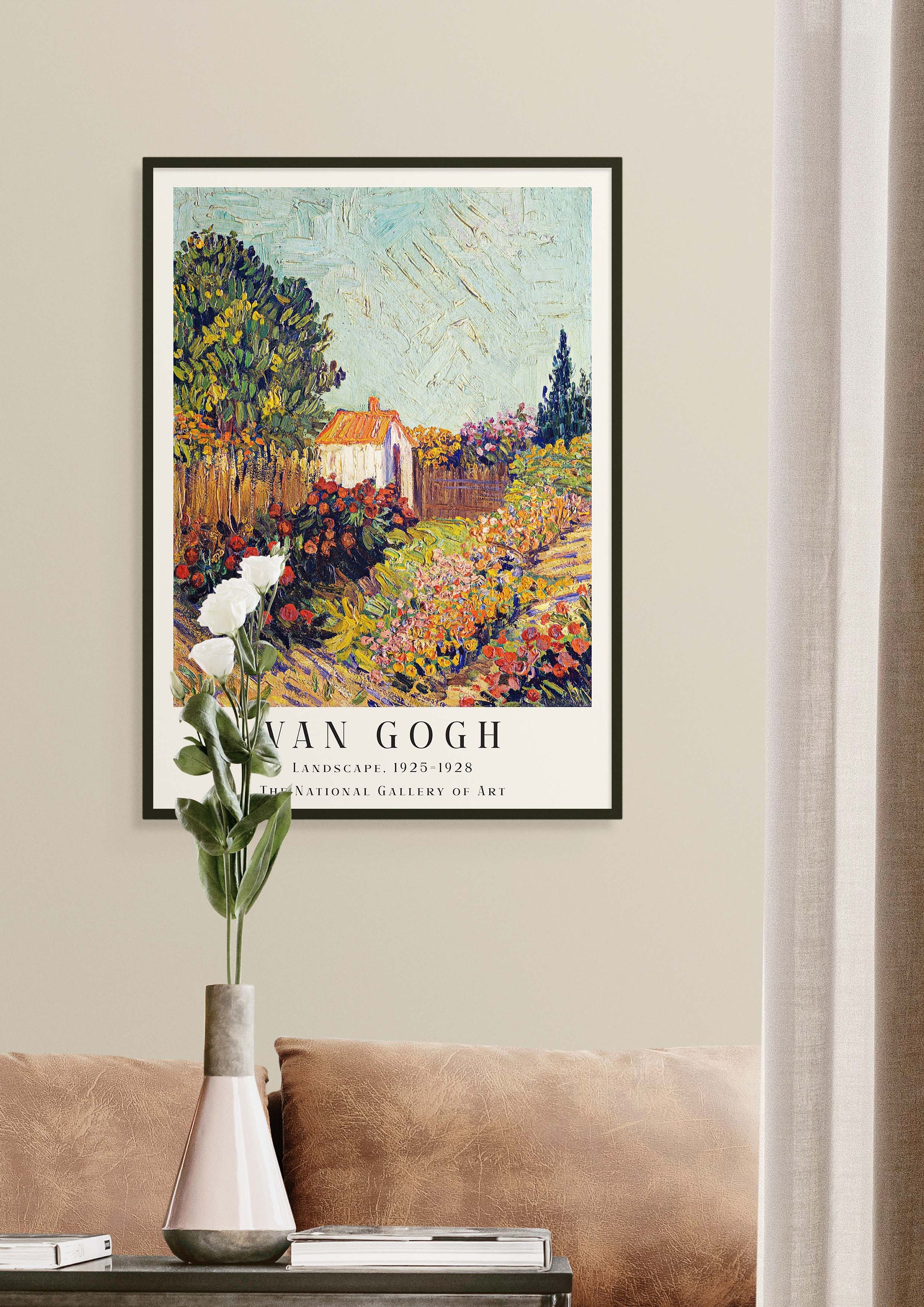 Vincent Van Gogh Printable Art Landscape Print, Van Gogh Poster, Van ...