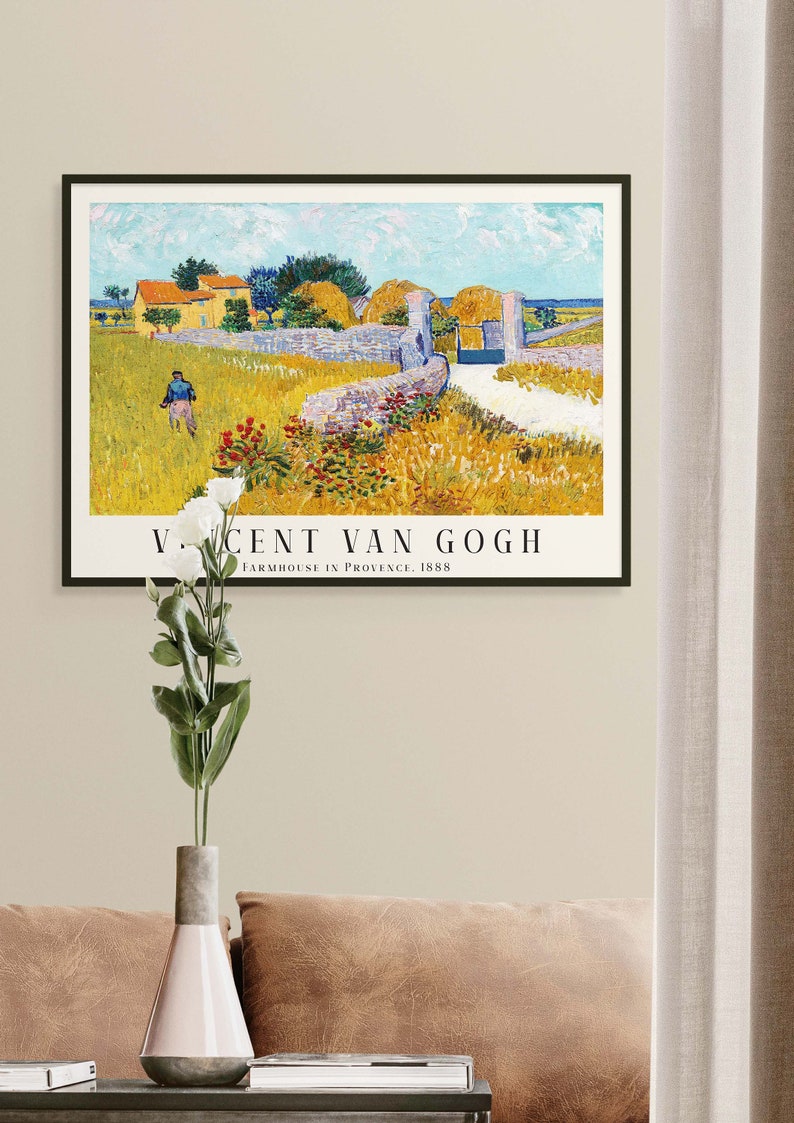 Van Gogh Printable Art Van Gogh Poster, Van Gogh Wall Art, Farmhouse ...
