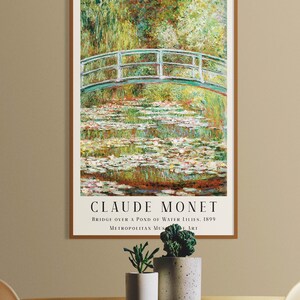 Claude Monet Printable Art - Water Lily Print, Monet Wall Art, Monet ...