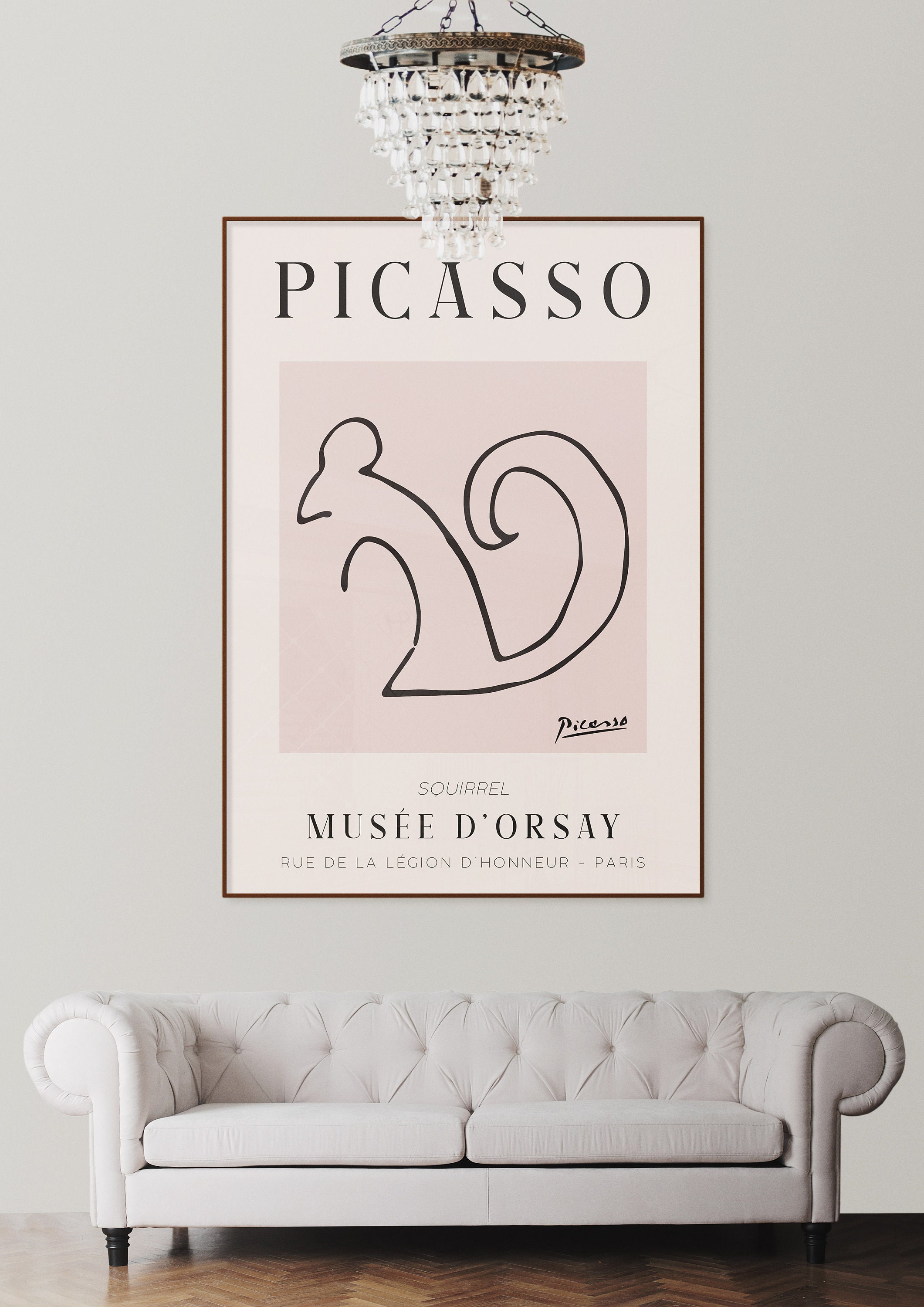 Pablo Picasso Printable Art Picasso Poster, Picasso Wall Art, Squirrel ...
