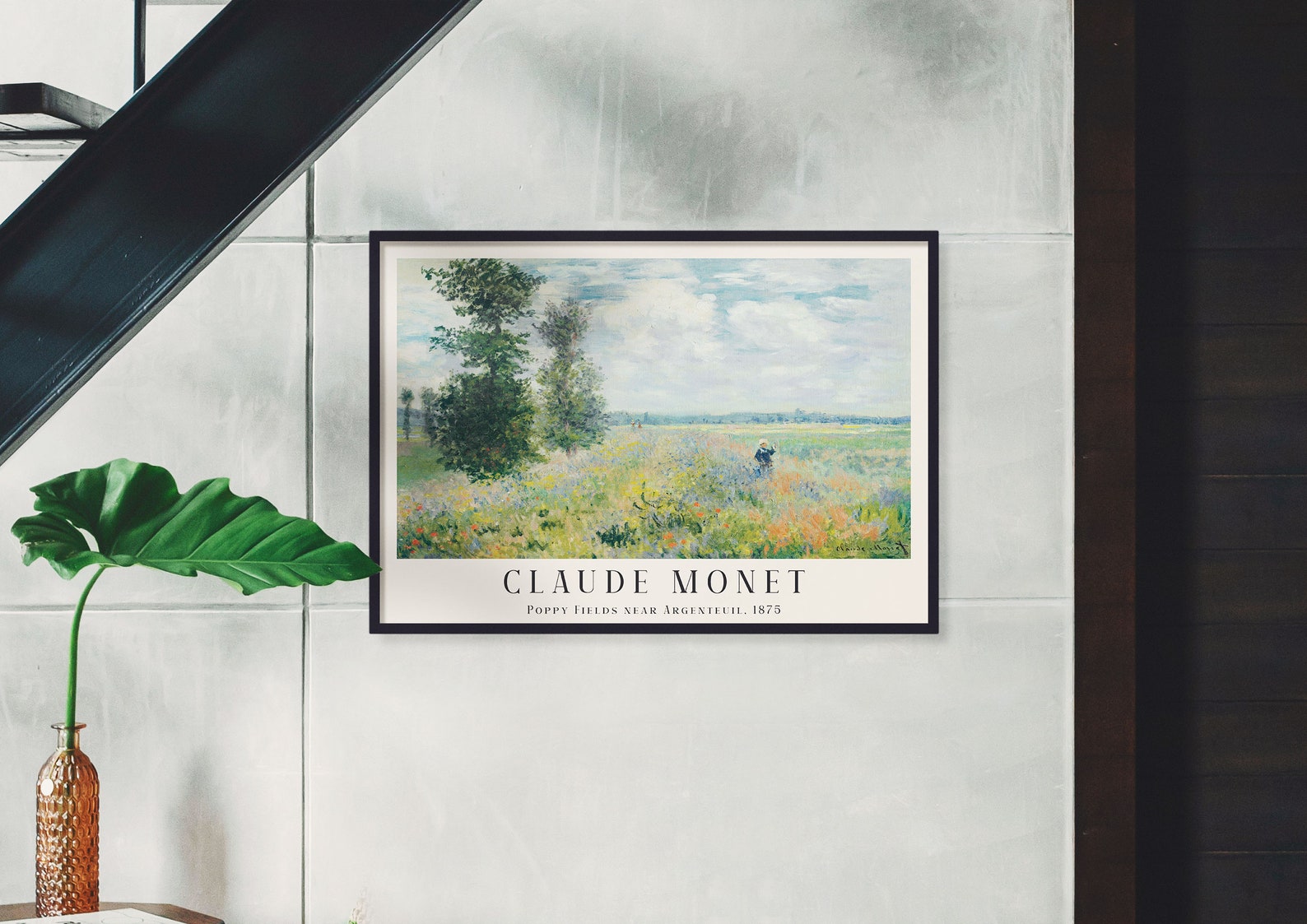 Claude Monet Printable Art - Poppy Fields, Landscape Print, Monet Wall ...