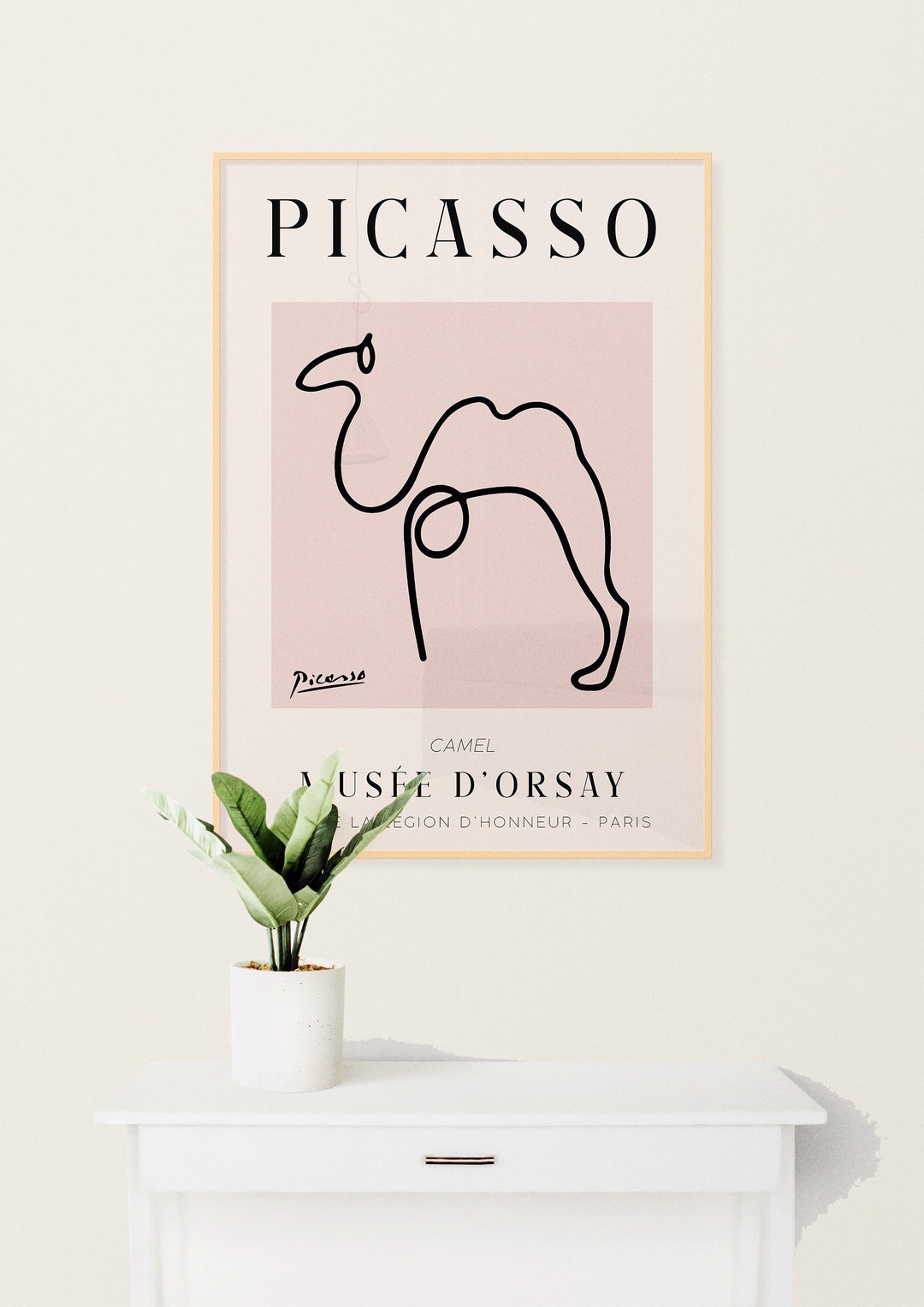 Pablo Picasso Printable Art - Picasso Poster, Picasso Wall Art, Camel Wall Art, Camel Print ...