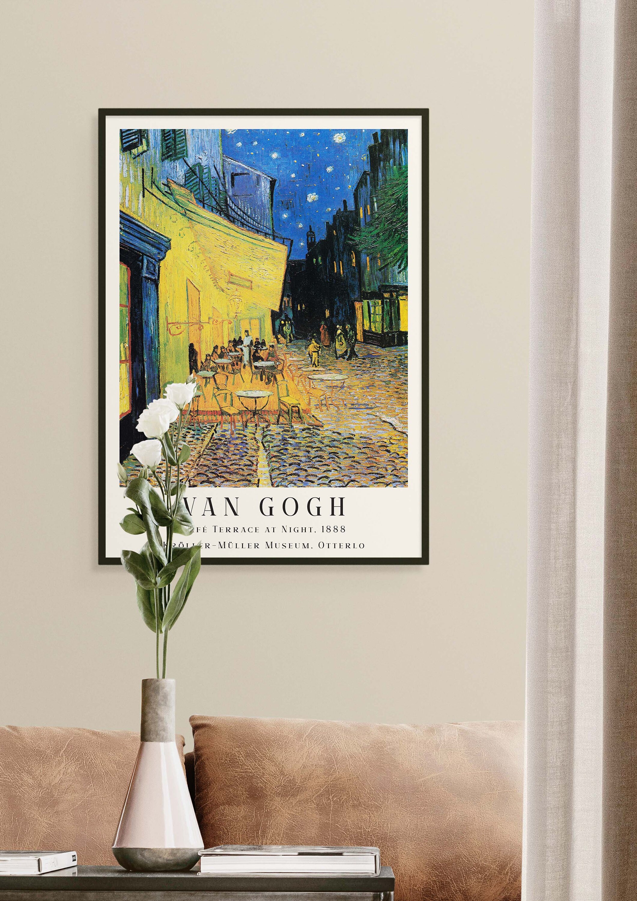 Van Gogh Printable Art Van Gogh Poster, Van Gogh Wall Art, Cafe Terrace ...