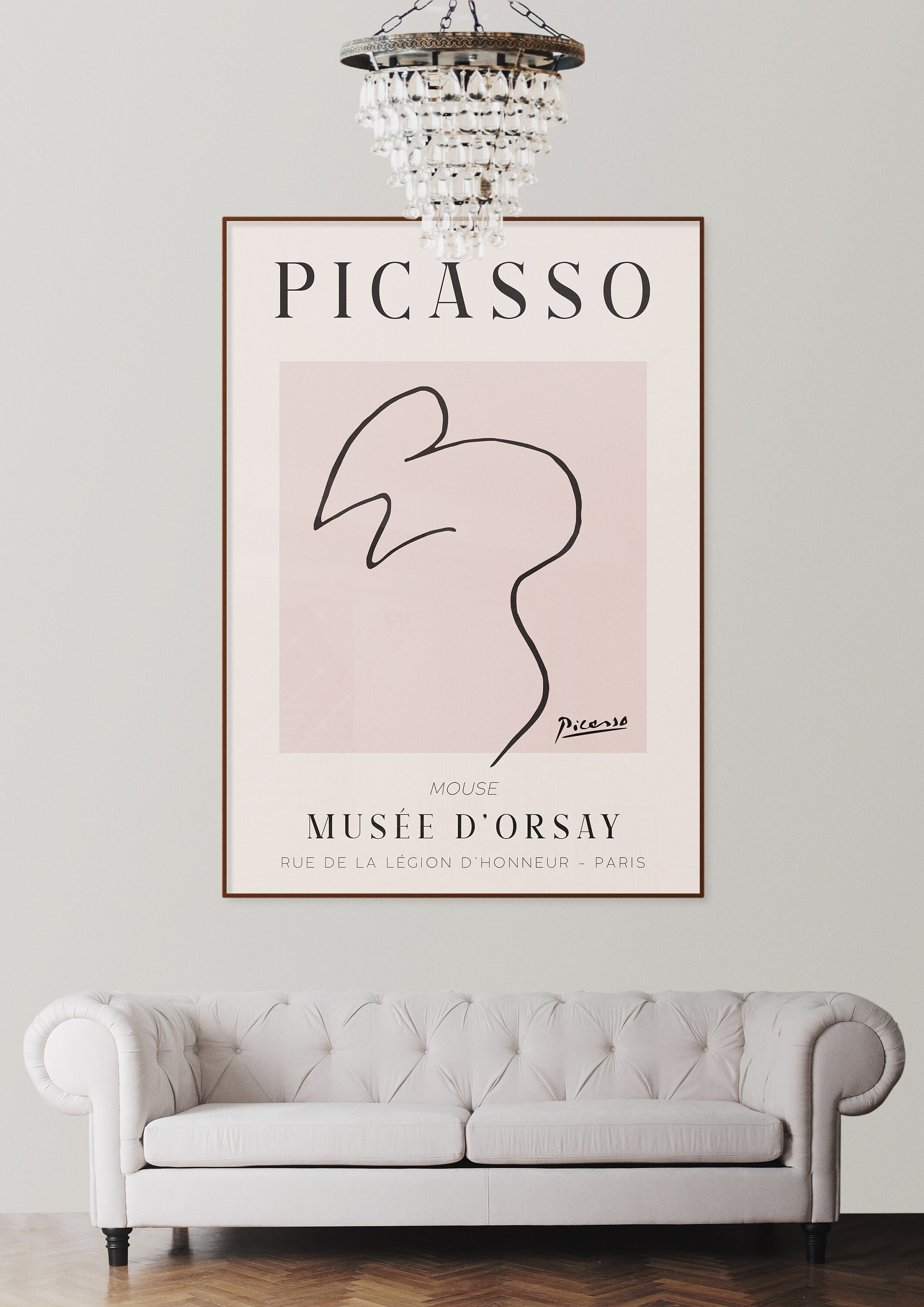Pablo Picasso Printable Art - Picasso Poster, Picasso Wall Art, Mouse ...