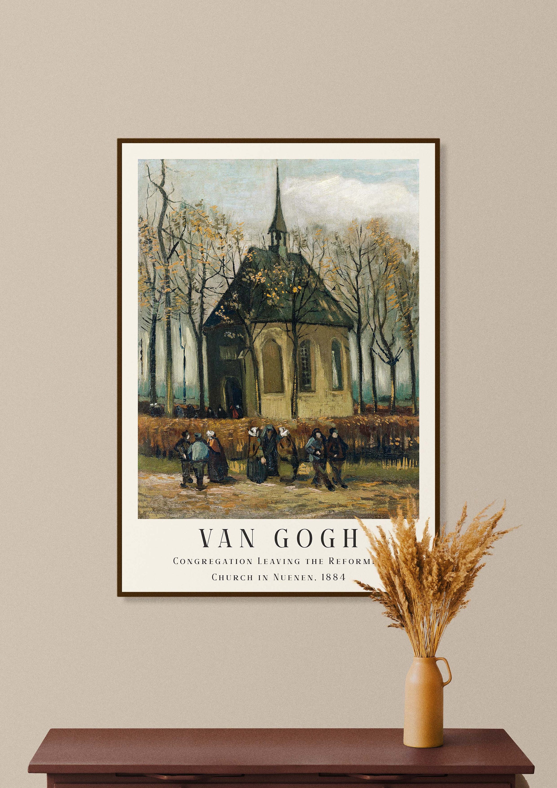 Van Gogh Printable Art Van Gogh Poster, Van Gogh Wall Art, Church ...