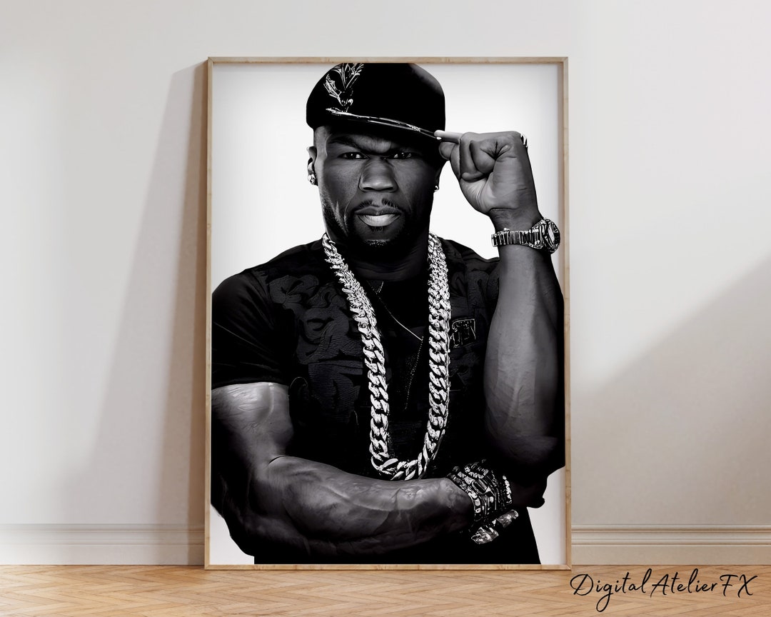50 Cent Poster & Wall Art Get Your 50 Cent Merch Now - Etsy