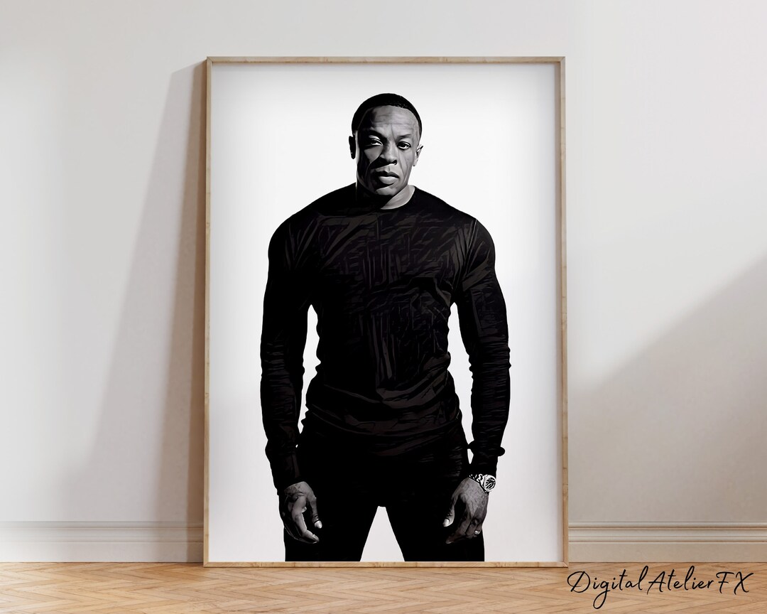 Dr. Dre Poster & Wall Art Get Your Dr. Dre Merch Now - Etsy