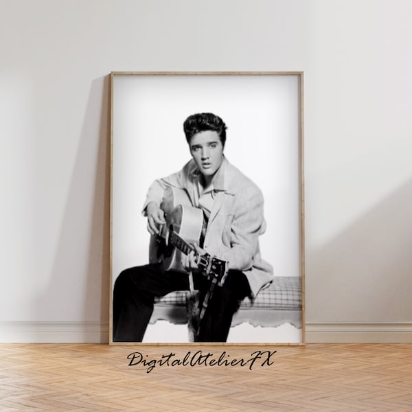 Elvis Presley Poster - Etsy
