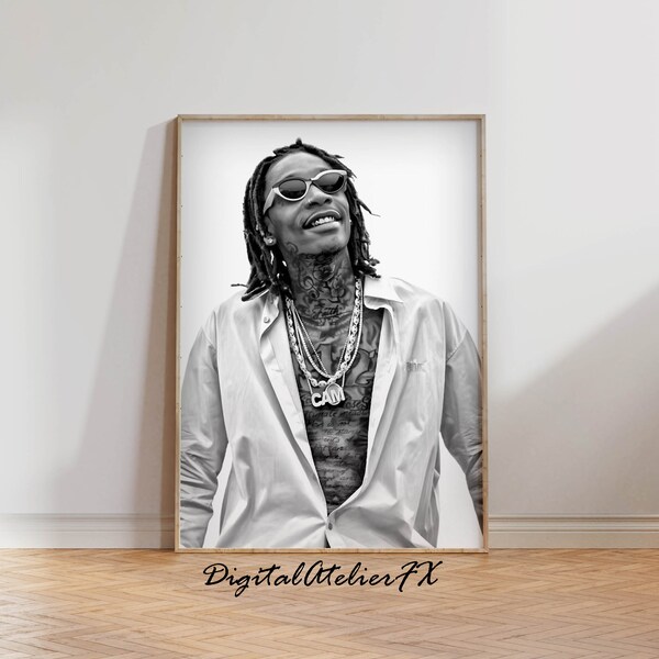 Wiz Khalifa Poster - Etsy