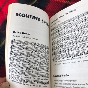 Vintage Boy Scout Handbook and Song Book 1965 - Etsy