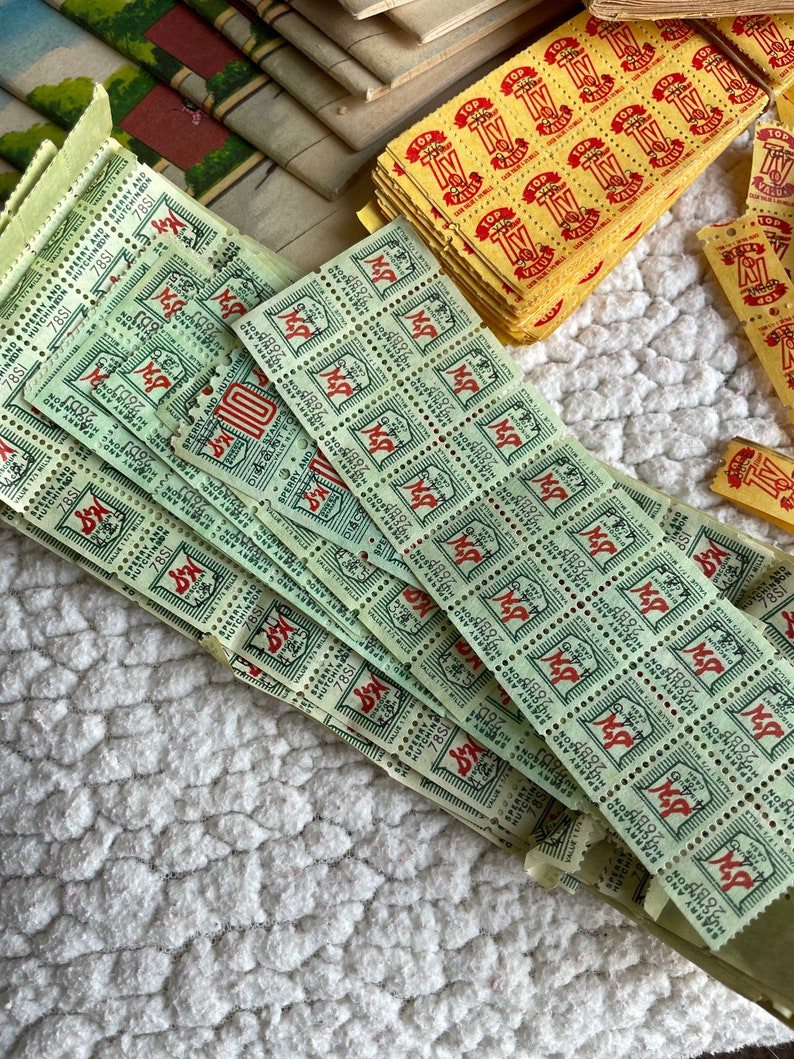 Vintage Top Value Stamps S&H Green Stamps and Books - Etsy