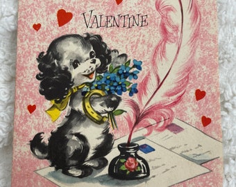 DIGITAL DOWNLOAD Easy Print Printable Puppy Valentine Dog Valentines ...