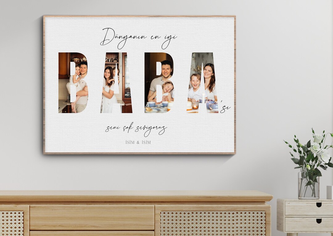 Baba Poster | Baba Poster With Picture | Baba's Day Gift | Father's Day ...