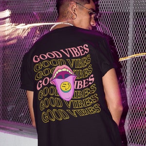 Good Vibes Shirt, EDM Shirt, Rave T-shirt, Music Festival Shirt, House ...
