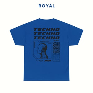 Techno Shirt, Techno Music T-shirt, Techno Clothes, Techno Top, Rave T ...