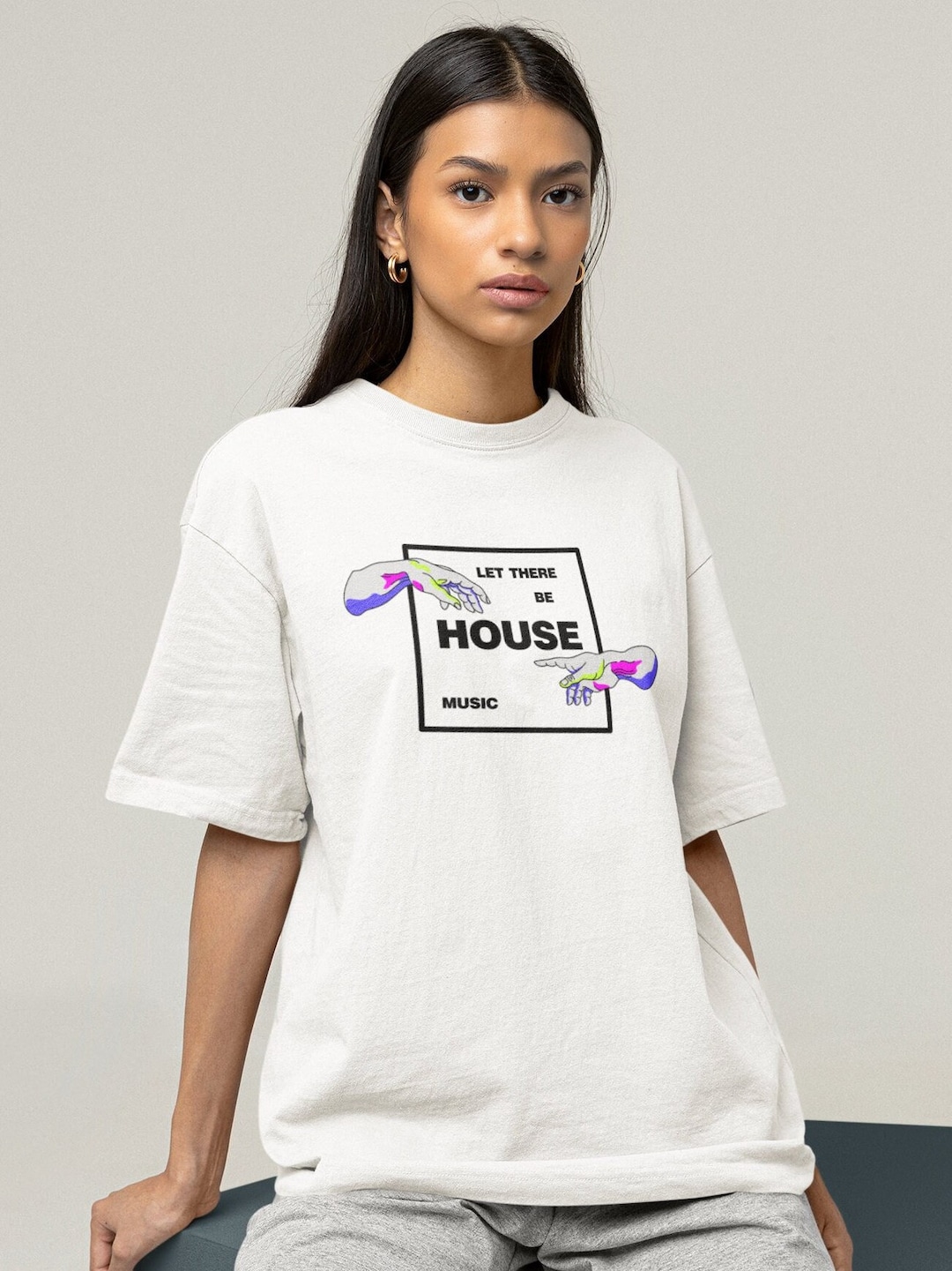 Let There Be House Music Shirt, House Music T-shirt, Rave Shirt, Music ...