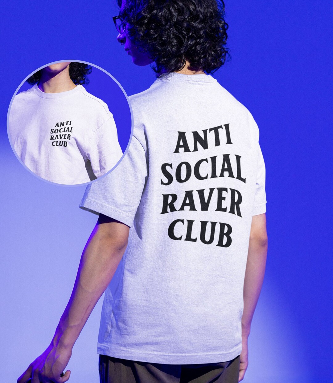 Anti Social Raver Club Shirt, Rave Shirt, Rave Outfit, EDM Shirt, Music Festival Shirt, Party ...