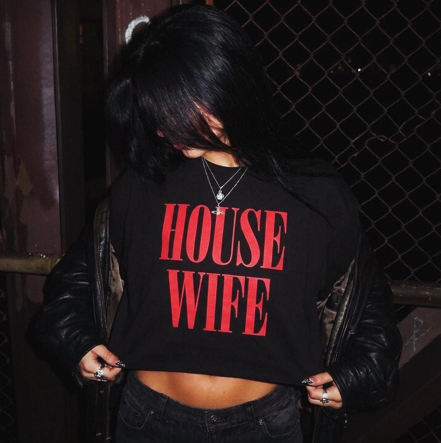 House Wife Rave Crop Rave Outfit House Music Shirt Women Music Festival ...
