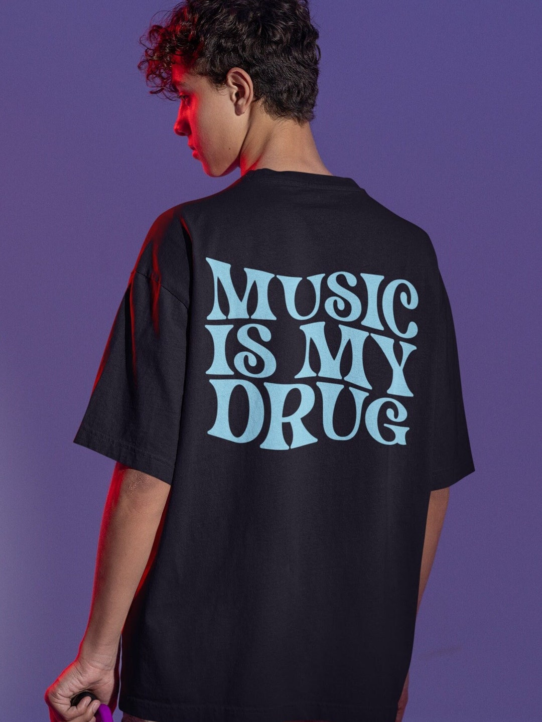 Music is My Drug Shirt, Music Festival Shirt, House Music Shirt, Techno ...