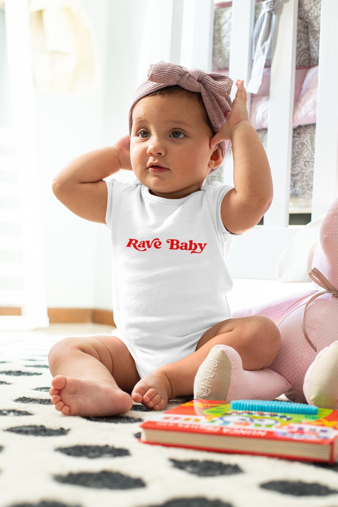 Rave Baby Short Sleeve Onesie®, Baby Bodysuits, Rave Baby Outfit ...