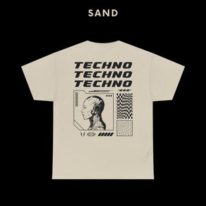 Techno Shirt, Techno Music T-shirt, Techno Clothes, Techno Top, Rave T ...