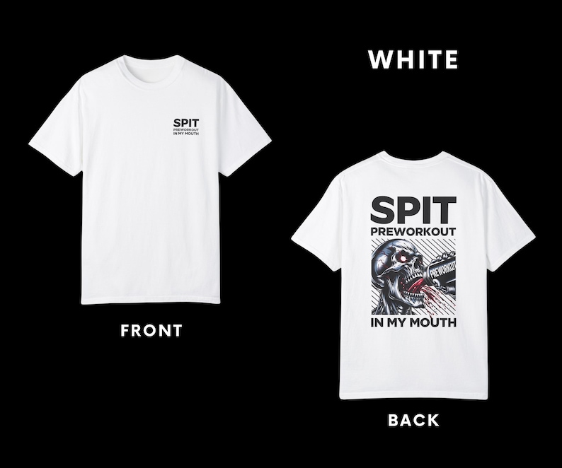 Spit Preworkout in My Mouth Gym Shirt, Fitness, Gym, Workout Shirt, Gym ...