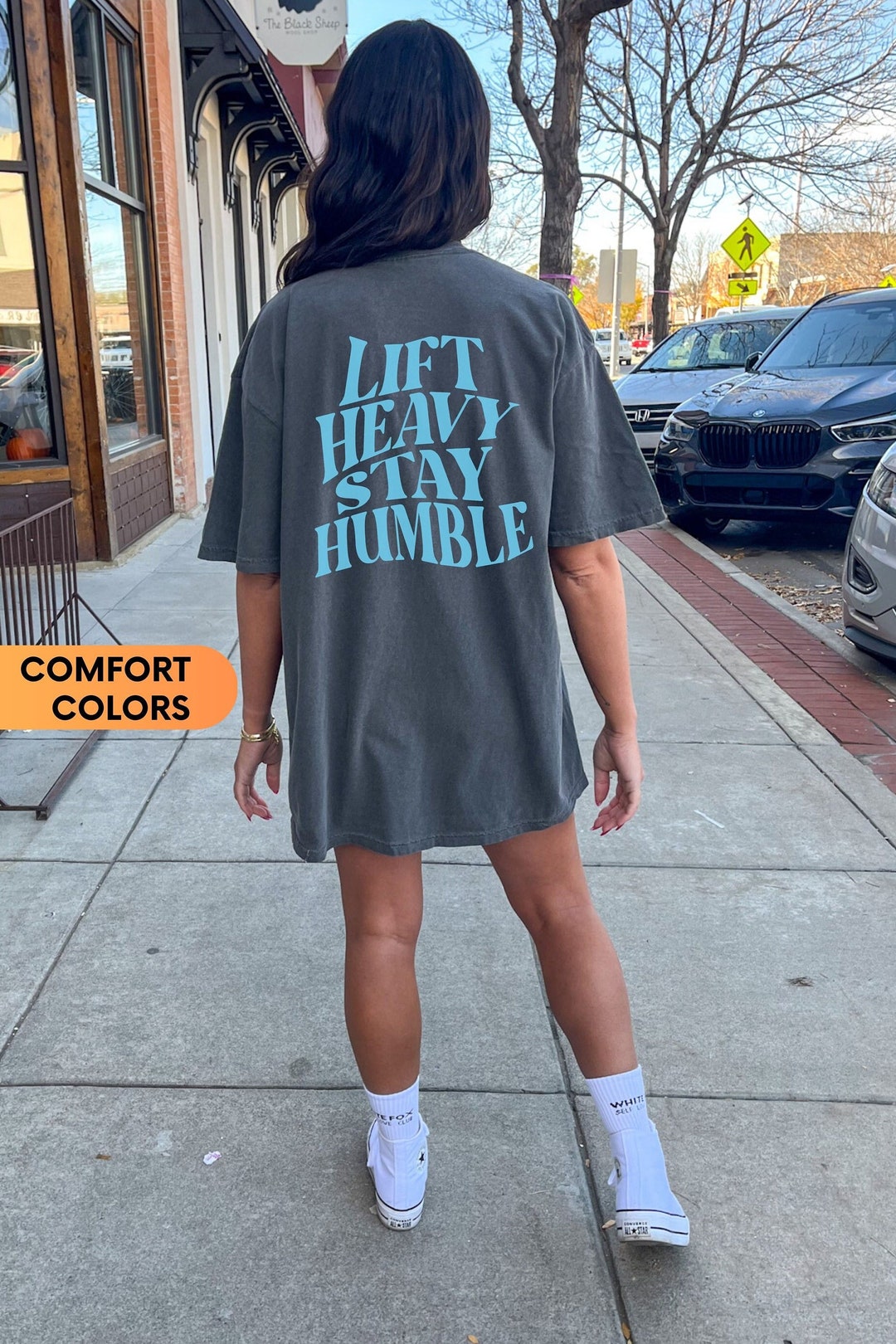 Lift Heavy Stay Humble Shirt, Workout Shirt, Gym Shirt, Pump Cover ...