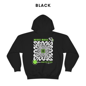 House Music Hoodie Festival Hoodie Rave Sweater Rave Gift - Etsy