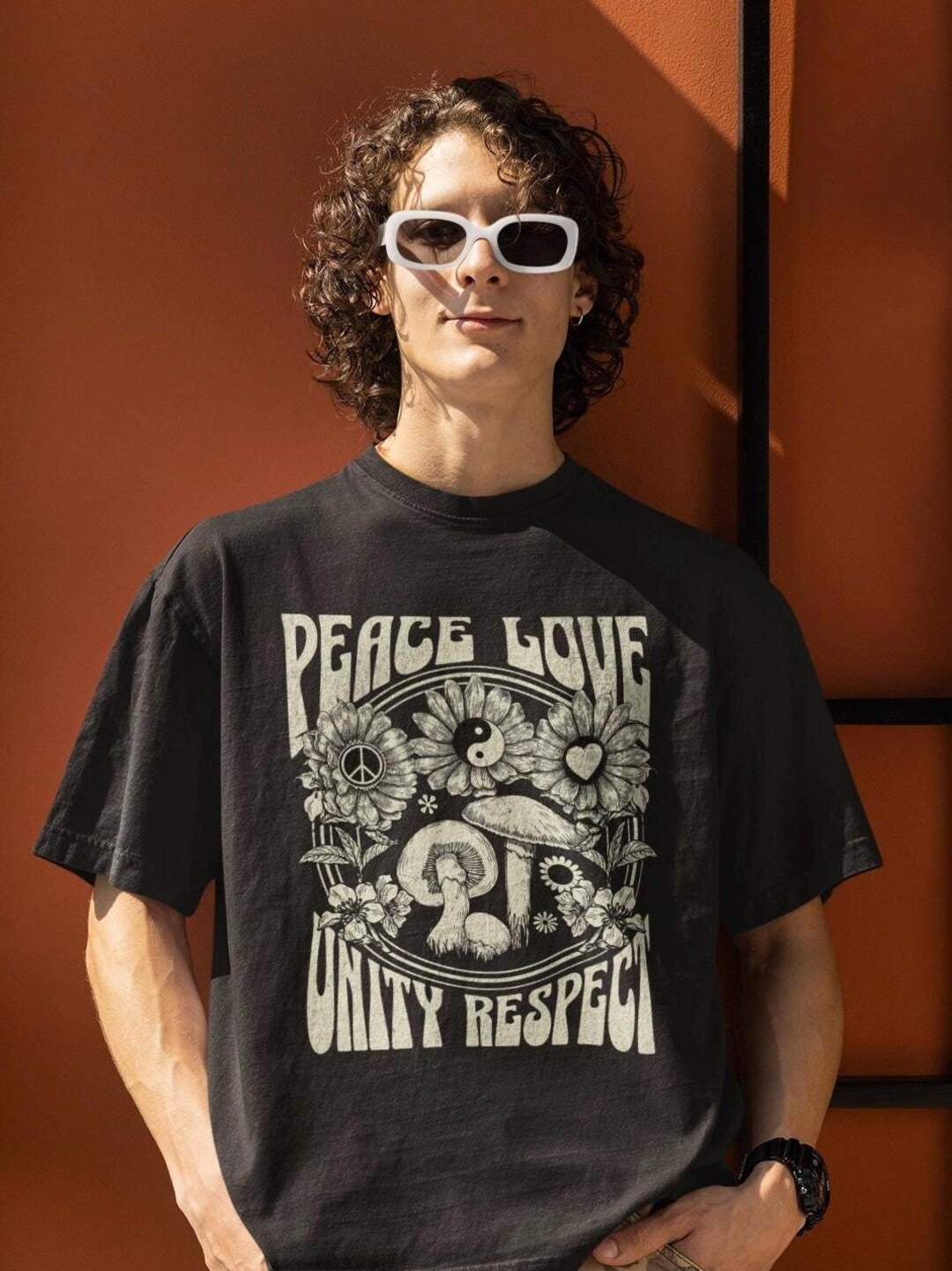 Peace Love Unity Respect Shirt, Rave Outfit, Festival Shirt, Rave Top ...