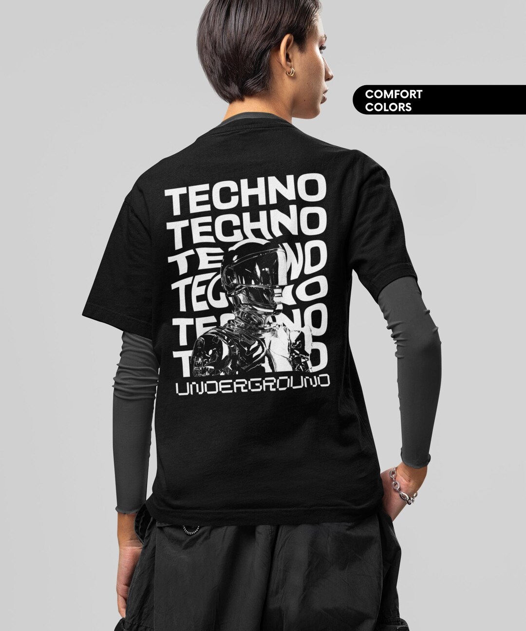 Techno Rave Outfit Techno Shirt Underground Techno Techno Merch Techno ...
