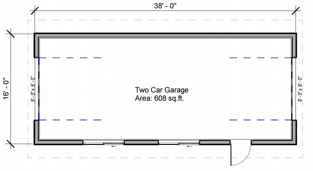 Drive Through Garage, 16'x38' - Etsy