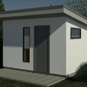 Detached Modern Sauna With Wood Burning Stove, 13x8 - Etsy