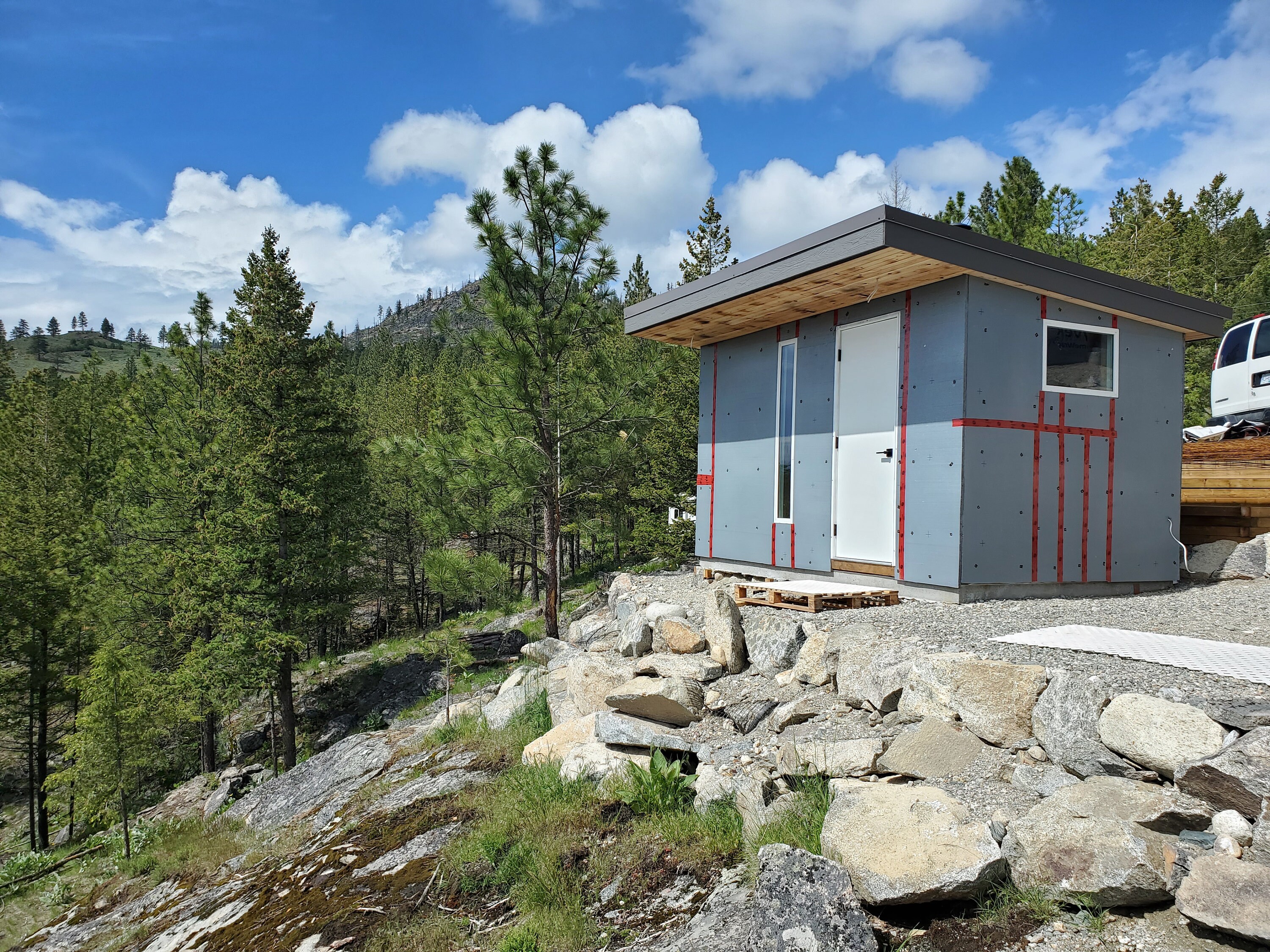 Detached Modern Sauna With Wood Burning Stove, 13x8 - Etsy