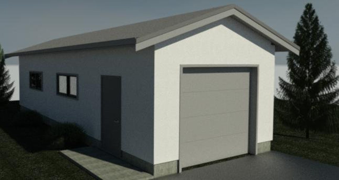 Drive Through Garage, 16'x38' - Etsy