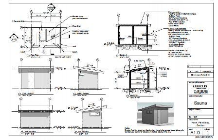 Detached Sauna 12x8 (Download Now) - Etsy