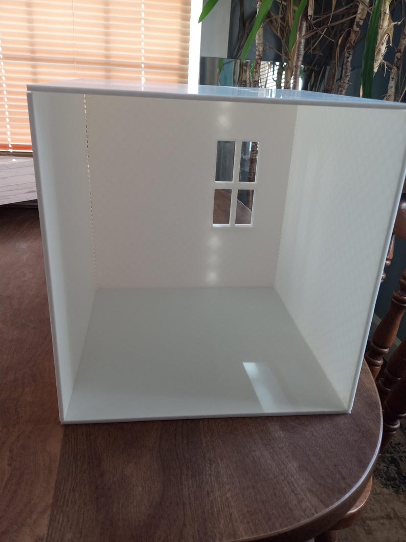 1:12 Scale 3D Printed Room Box - Unfinished Miniature Display - Etsy