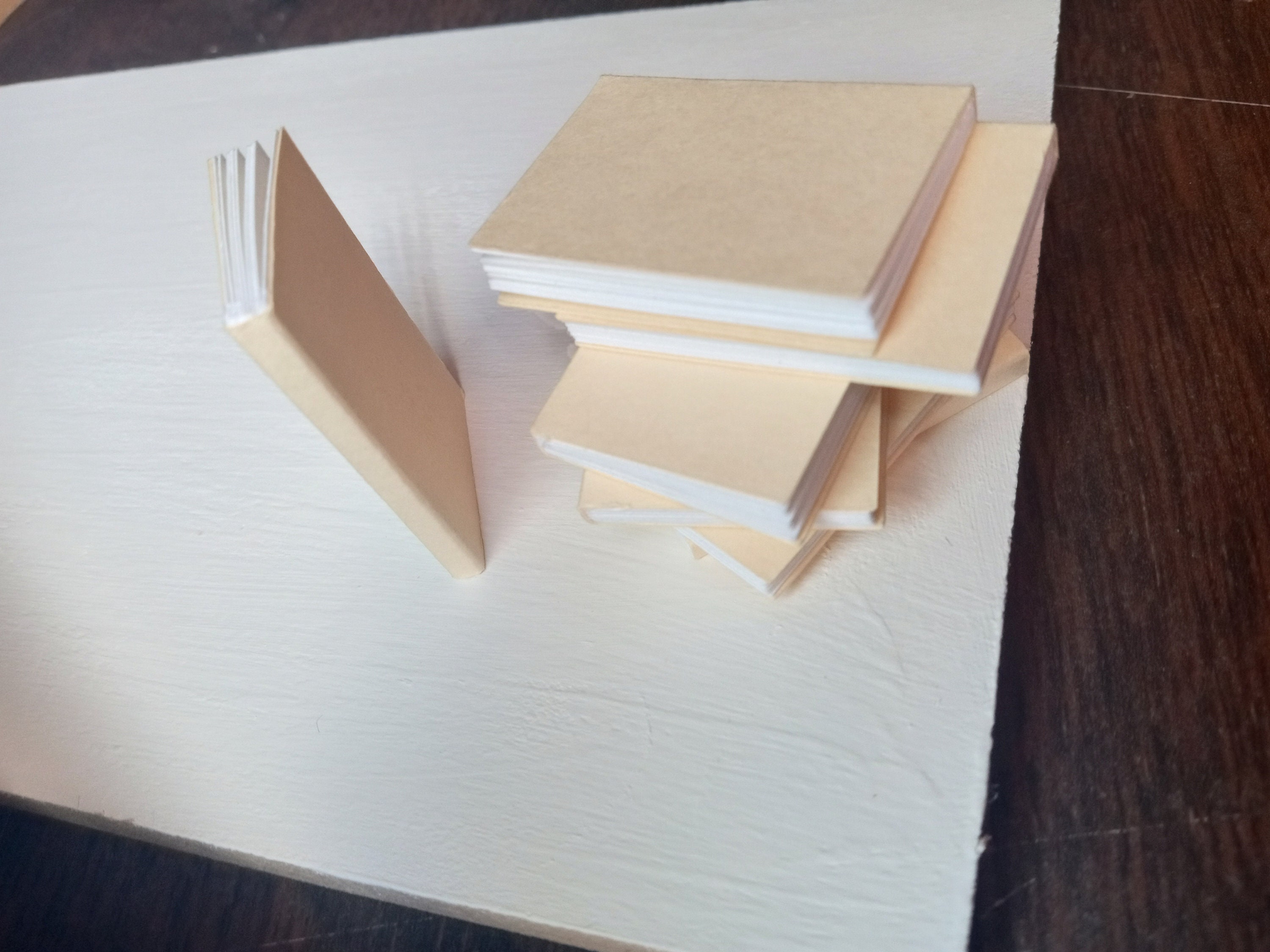 1:6 Scale Handmade Miniature Doll Books Hard Cover Version - Etsy