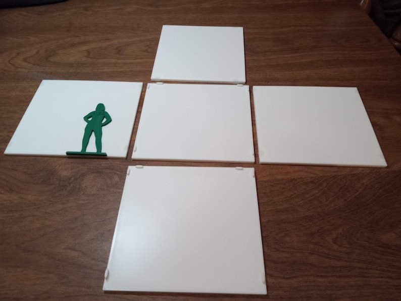 1:24 Scale 3D Printed Room Box - Unfinished Miniature Display - Etsy