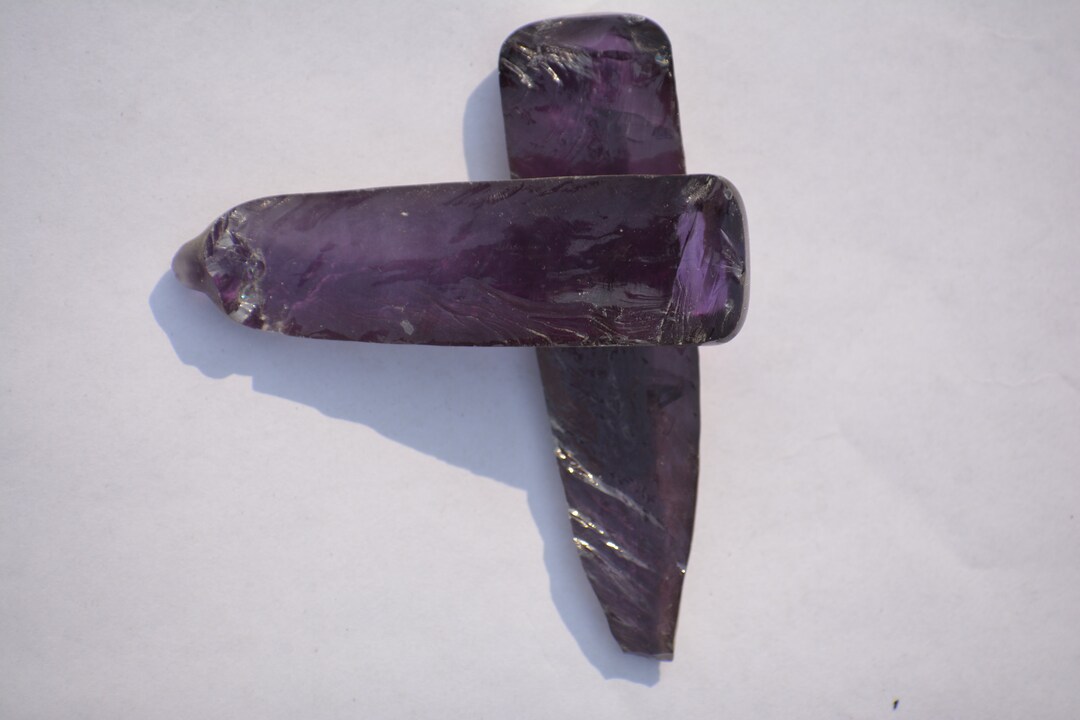 Alexandrite 45 Colored Lab Created Corundum Sapphire Rough for Gem ...
