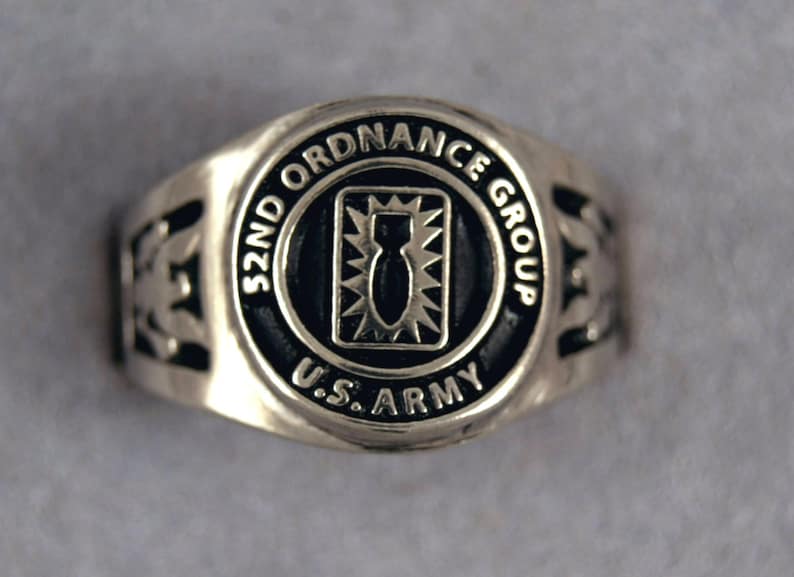 52nd Ordnance Group Insignia Ring US Army EOD Unit Ring - Etsy
