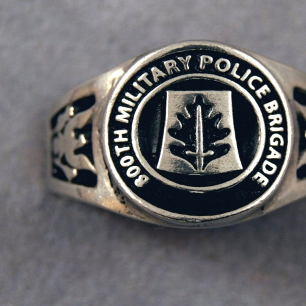 Us Army Military Police Ring - Etsy